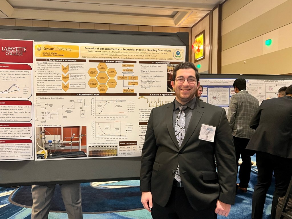 David Theuma_FuelsandPetrochemicals_3rd Place – Yenkie Research Group